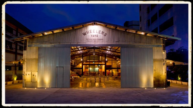 “Wheeler’s Yard” – Bicycle shop and hipster hangout | Ink Imprints